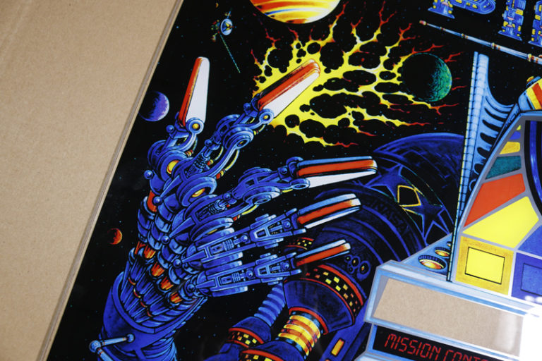 Pinbot Custom Backglass (Mirrored) – classicplayfields.com