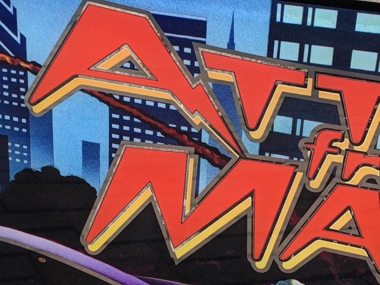 Attack from Mars Custom Mirrored Backglass – classicplayfields.com