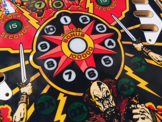 Flash Gordon Playfield – classicplayfields.com