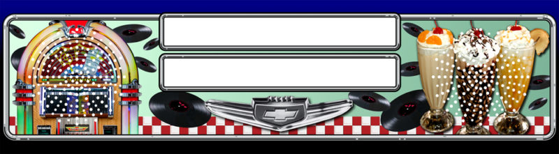 Diner Speaker Skin (Mirrored) – classicplayfields.com