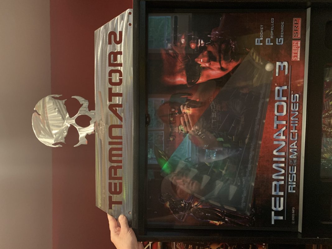 Terminator 2 Topper (STEEL – Version 1) – classicplayfields.com