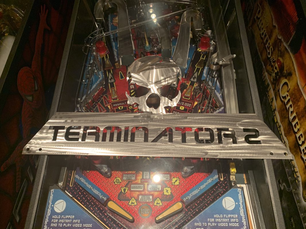 Terminator 2 Topper (STEEL – Version 1) – classicplayfields.com