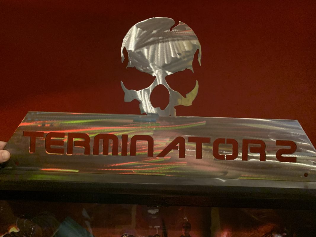 Terminator 2 Topper (STEEL – Version 1) – classicplayfields.com