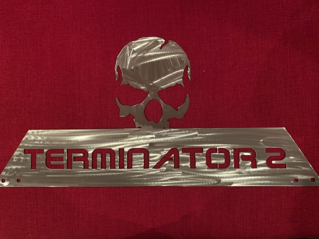 Terminator 2 Topper (STEEL – Version 1) – classicplayfields.com