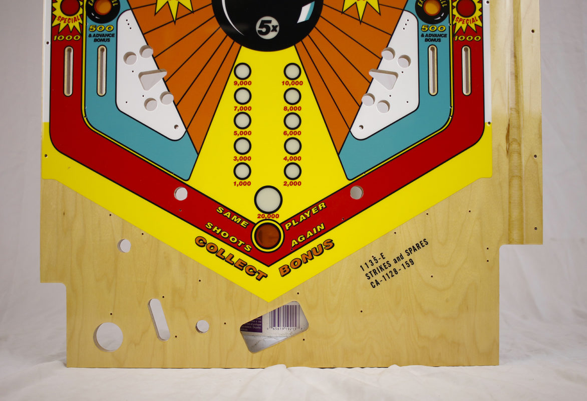 Strikes and Spares Playfield – classicplayfields.com