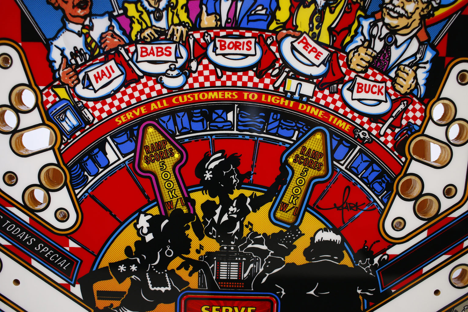 Diner Playfield – classicplayfields.com