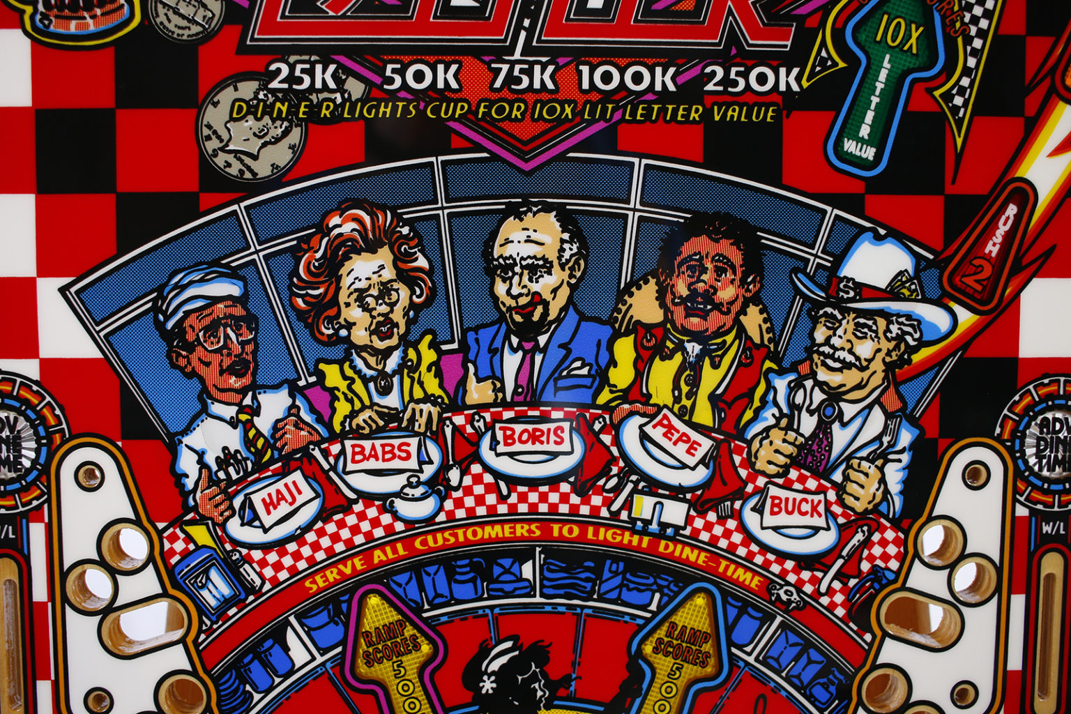 Diner Playfield – classicplayfields.com