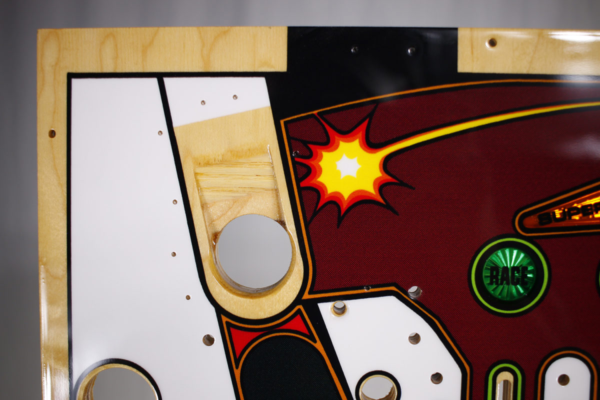 Banzai Run Playfield – classicplayfields.com