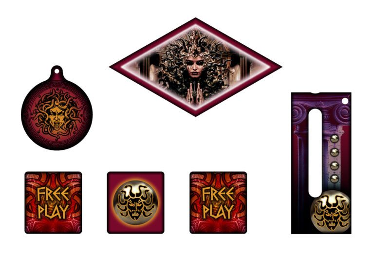 Medusa Plastic Upgrade Kit – classicplayfields.com