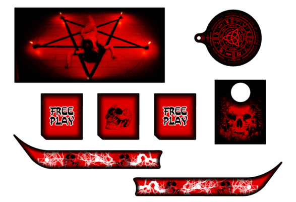 Gorgar Plastic Upgrade Kit – classicplayfields.com