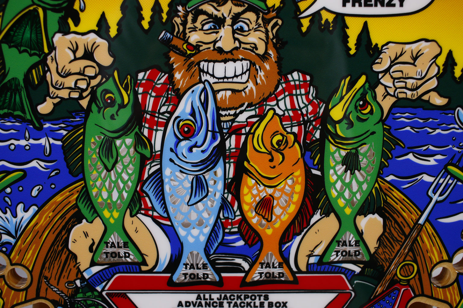 Fish Tales Playfield – classicplayfields.com