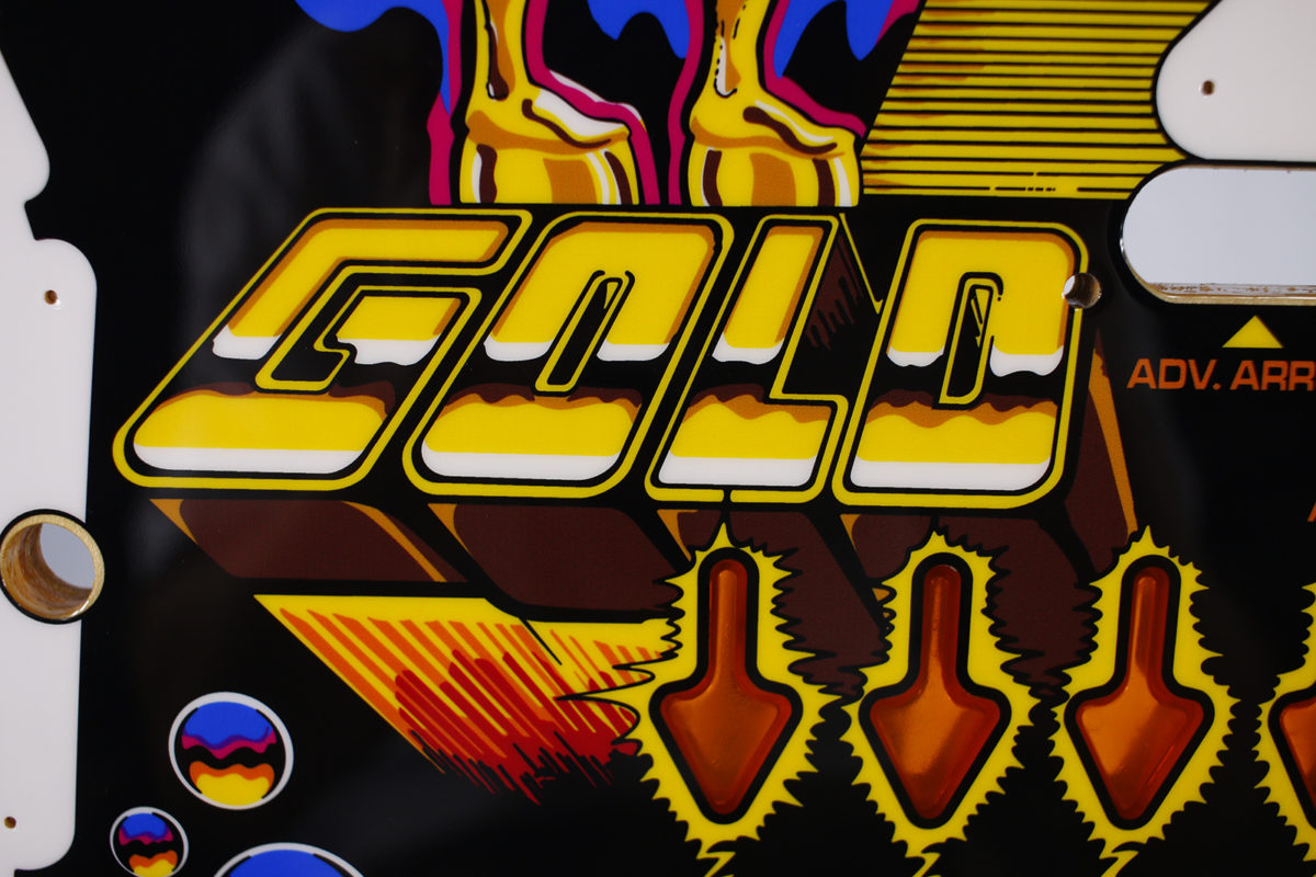 Gold Ball Playfield – classicplayfields.com