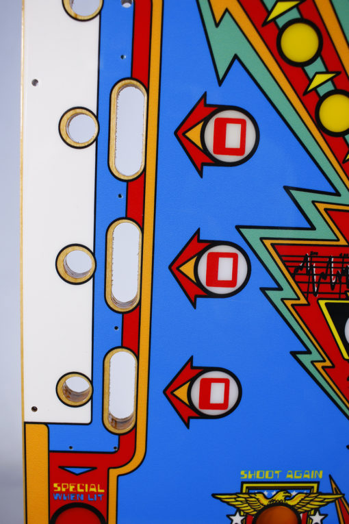 Six Million Dollar Man Playfield – classicplayfields.com