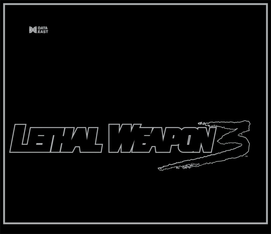 Lethal Weapon 3 Custom Mirrored Backglass – classicplayfields.com