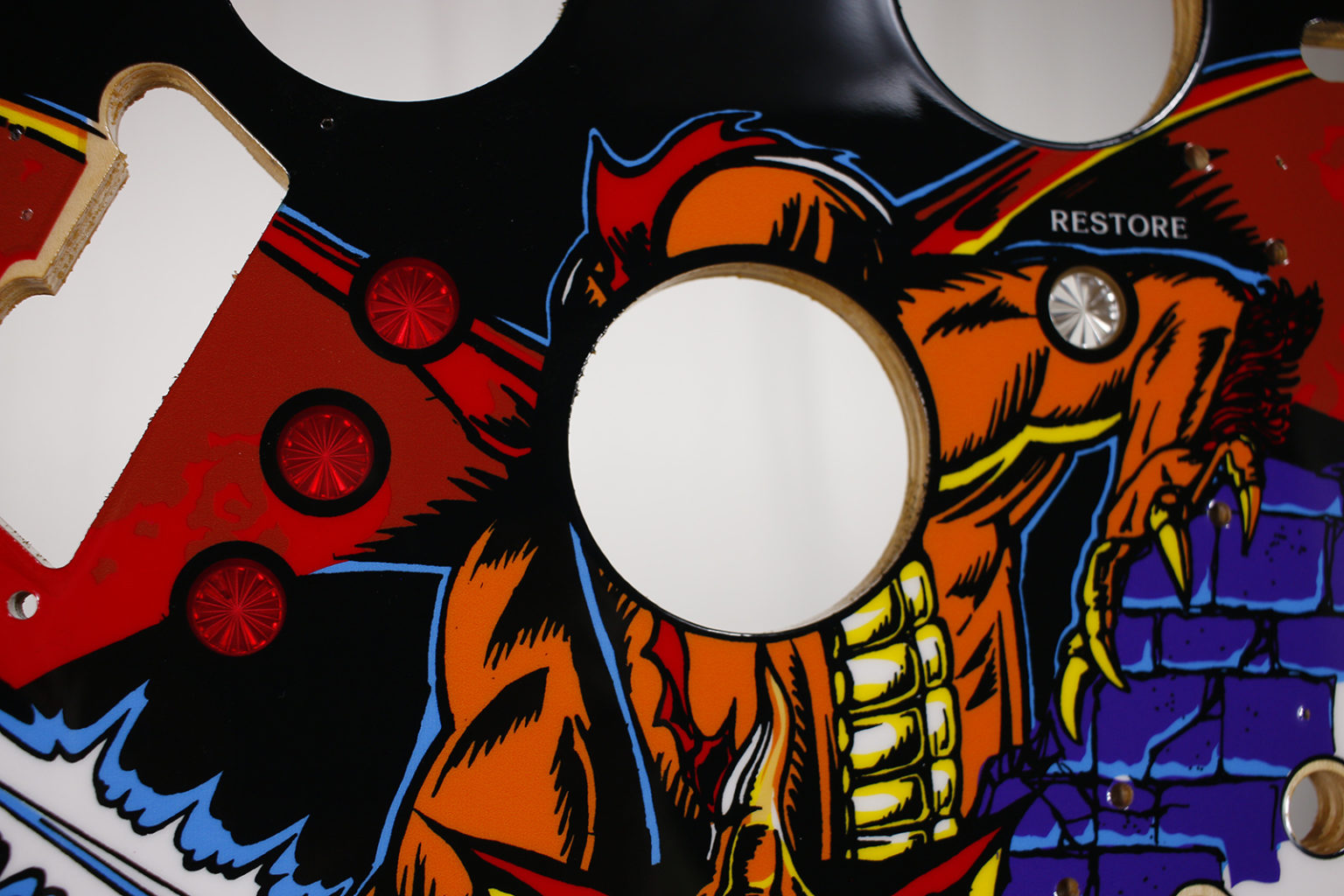 Dungeons and Dragons Playfield Set – classicplayfields.com