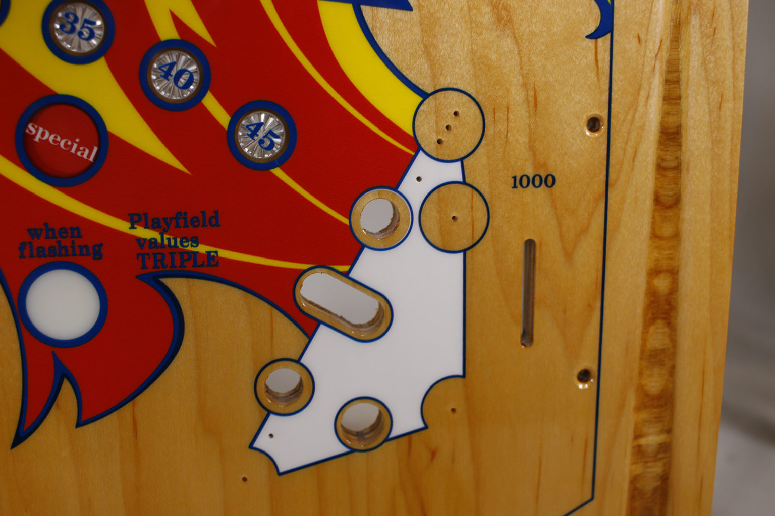 Fireball Classic Playfield – classicplayfields.com