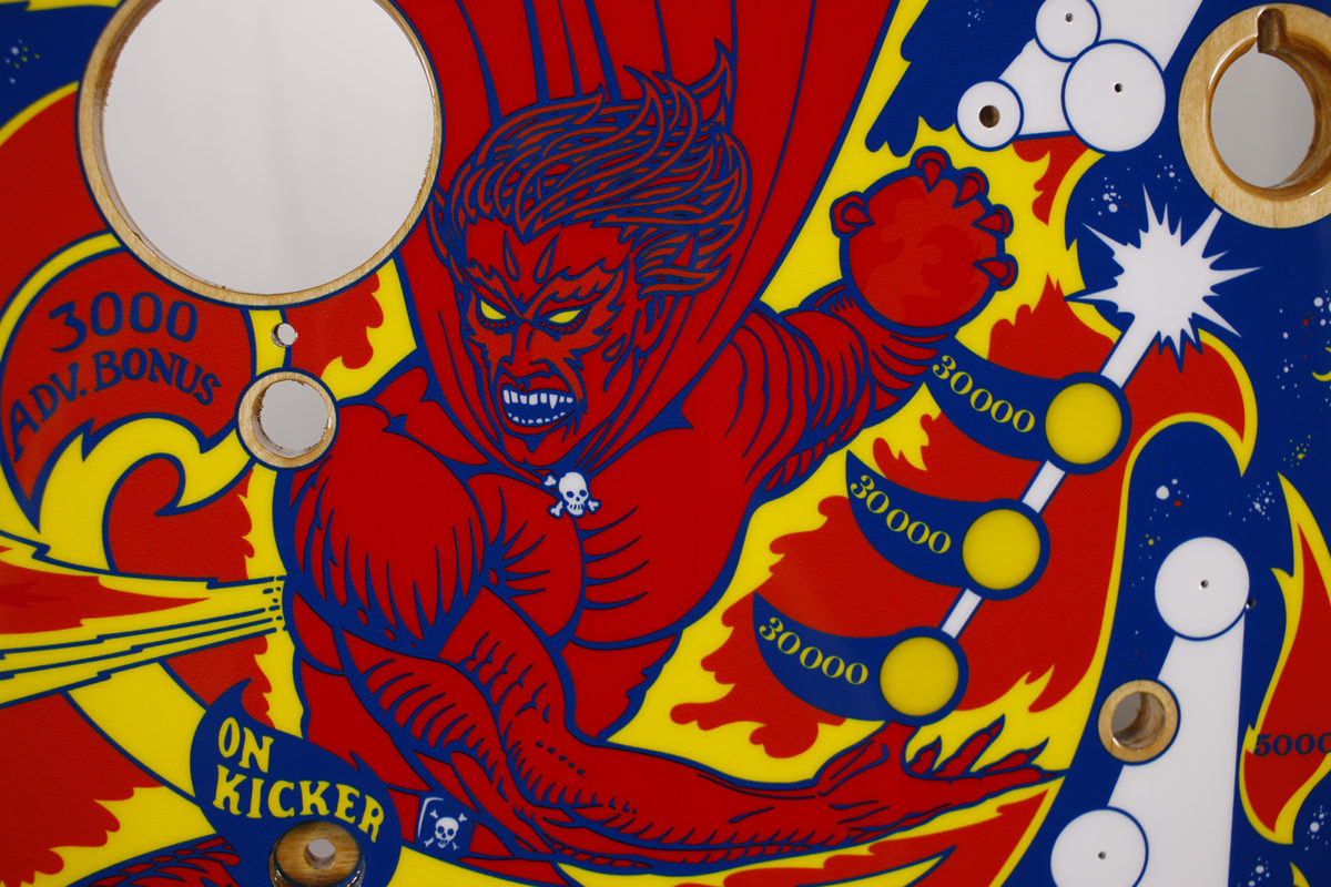 Fireball Classic Playfield – classicplayfields.com