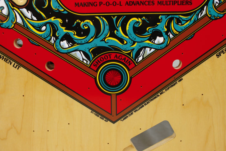 Laser Cue Playfield – classicplayfields.com