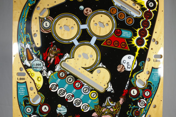 Laser Cue Playfield – classicplayfields.com